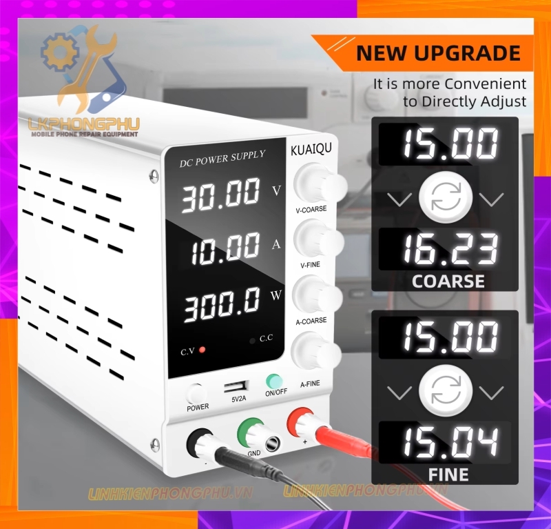 Cấp Nguồn Xung KUAIQU SPS C3010 (30V-10A)