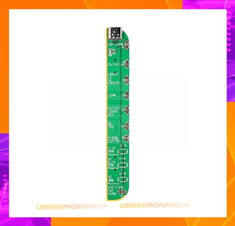 Mạch JCID Fix Pin 8G - 15ProMax dùng cho Box V1SE - V1SPro